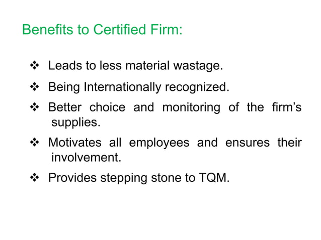 Management Systems Certification Scheme | PPT