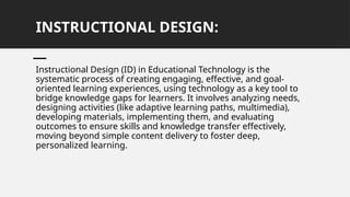 Technology in Teaching - meaning, Forms, Role | PPTX