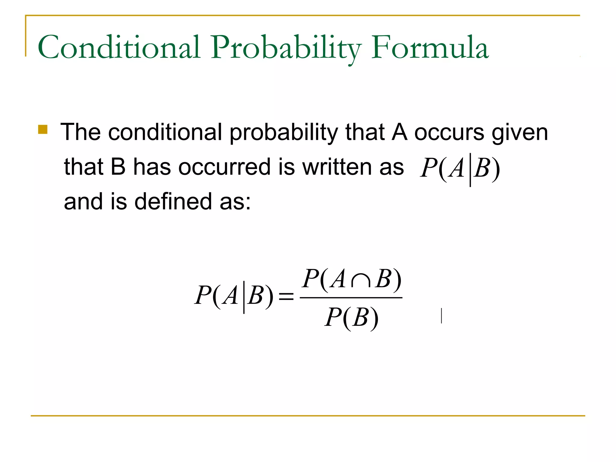 Math Studies conditional probability | PPT | Artificial Intelligence ...