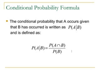 Math Studies conditional probability | PPT | Artificial Intelligence | Technology & Computing