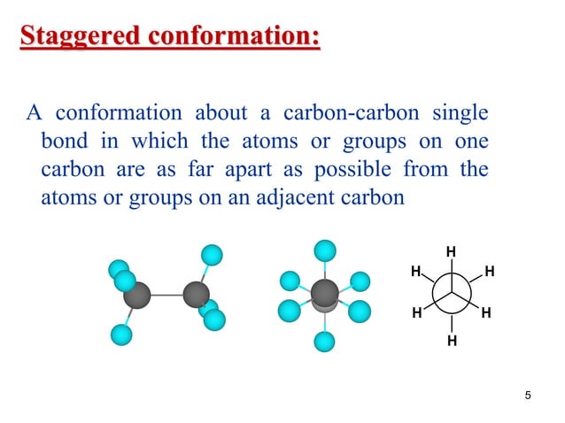 conformation | PPTX | Chemistry | Science