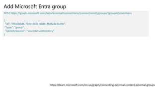 MS Copilot expands with MS Graph connectors | PPTX | Social Networking | Internet