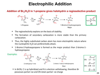 Msc Organic reaction mechanism and reaction | PDF