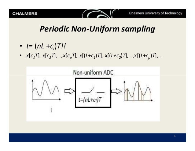 Non-Uniform sampling and reconstruction of multi-band signals