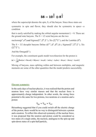 Basics of quark model and chromo dynamics | PDF