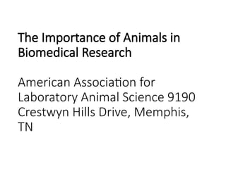 Msc PHY Animal ethics in biomedical laboratories.pptx