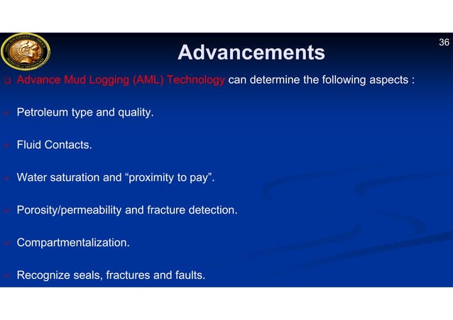 The significance of Surface Logging For The Formation Evaluation ...