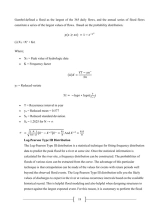 Application of GIS and Remote Sensing tool for Flood Hazard Mapping and ...