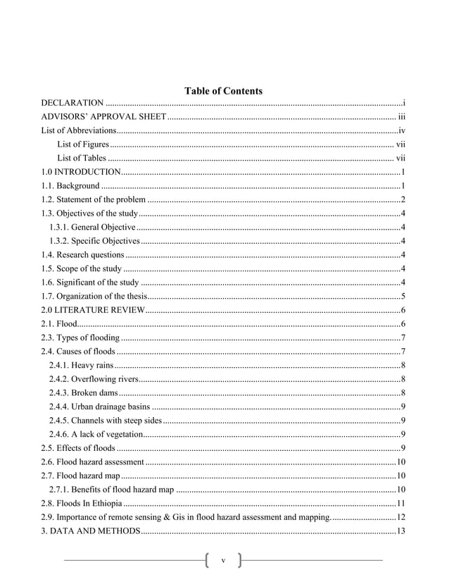 Application of GIS and Remote Sensing tool for Flood Hazard Mapping and ...