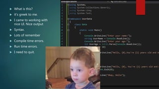 LEARNING BASIC PROGRAMMING PRINCIPLES THROUGH A GAME | PPTX