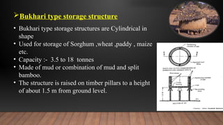 Traditional types of grain storage structures | PPTX