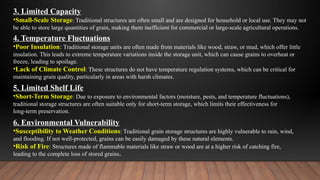 Traditional types of grain storage structures | PPTX