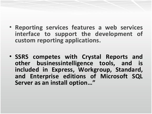 Microsoft Dynamics Crm Ssrs Reports