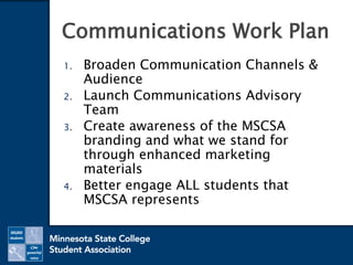 MSCSA Work Plan 2015-16 | PPT