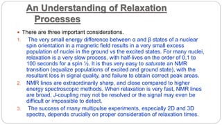 NMR SPECTROSCOPY | PPTX