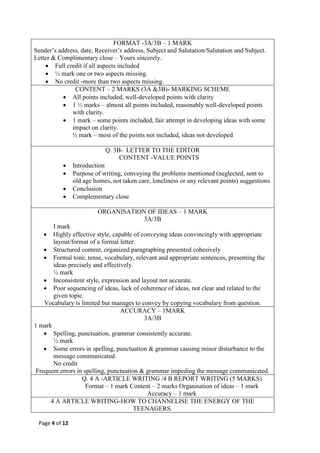 MS CSSC ENGLISH XII Effective style ideas | DOCX | Careers