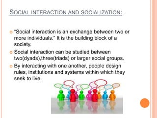 understanding of Socialization | PPTX
