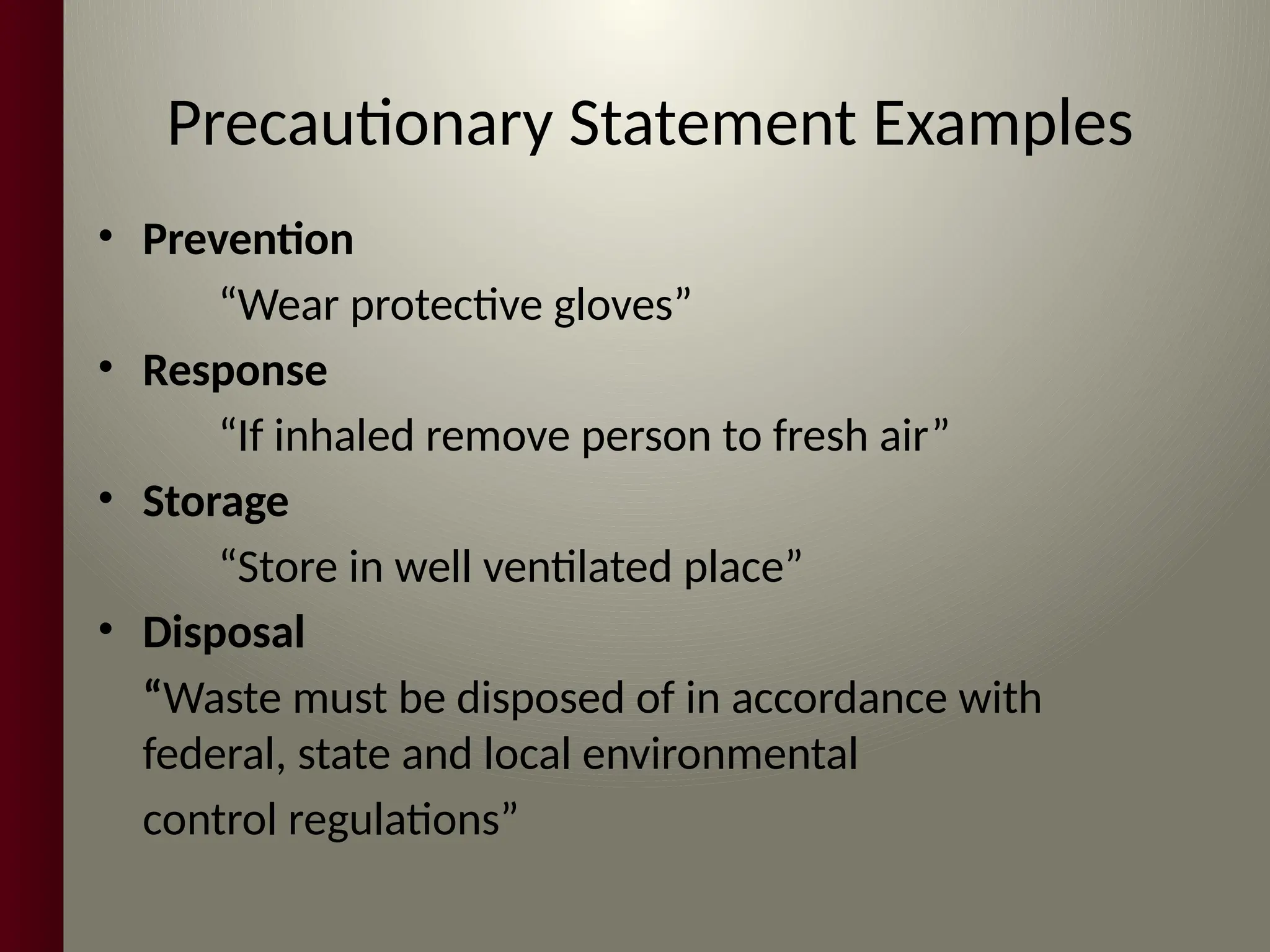 Globally Harmonized System and Environment | PPTX