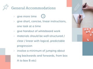 Teaching tools to help sts with SEN | PPT