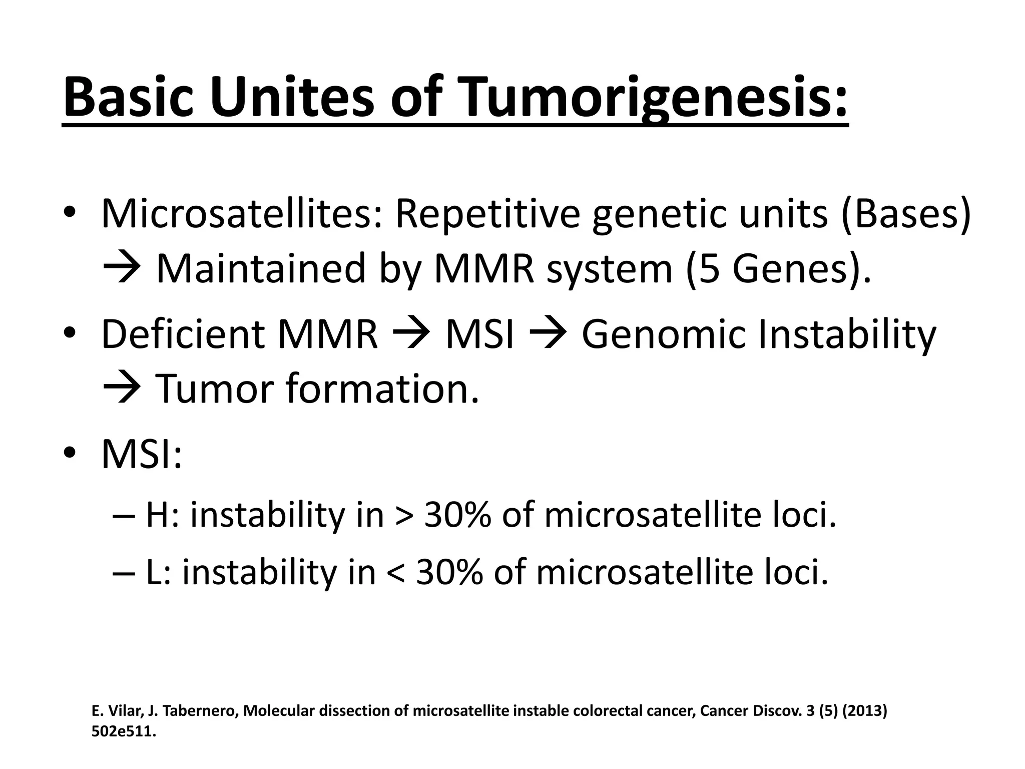 Msd msi high solid tumors | PPTX