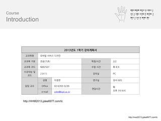 [MSD01]Introduction | PPT