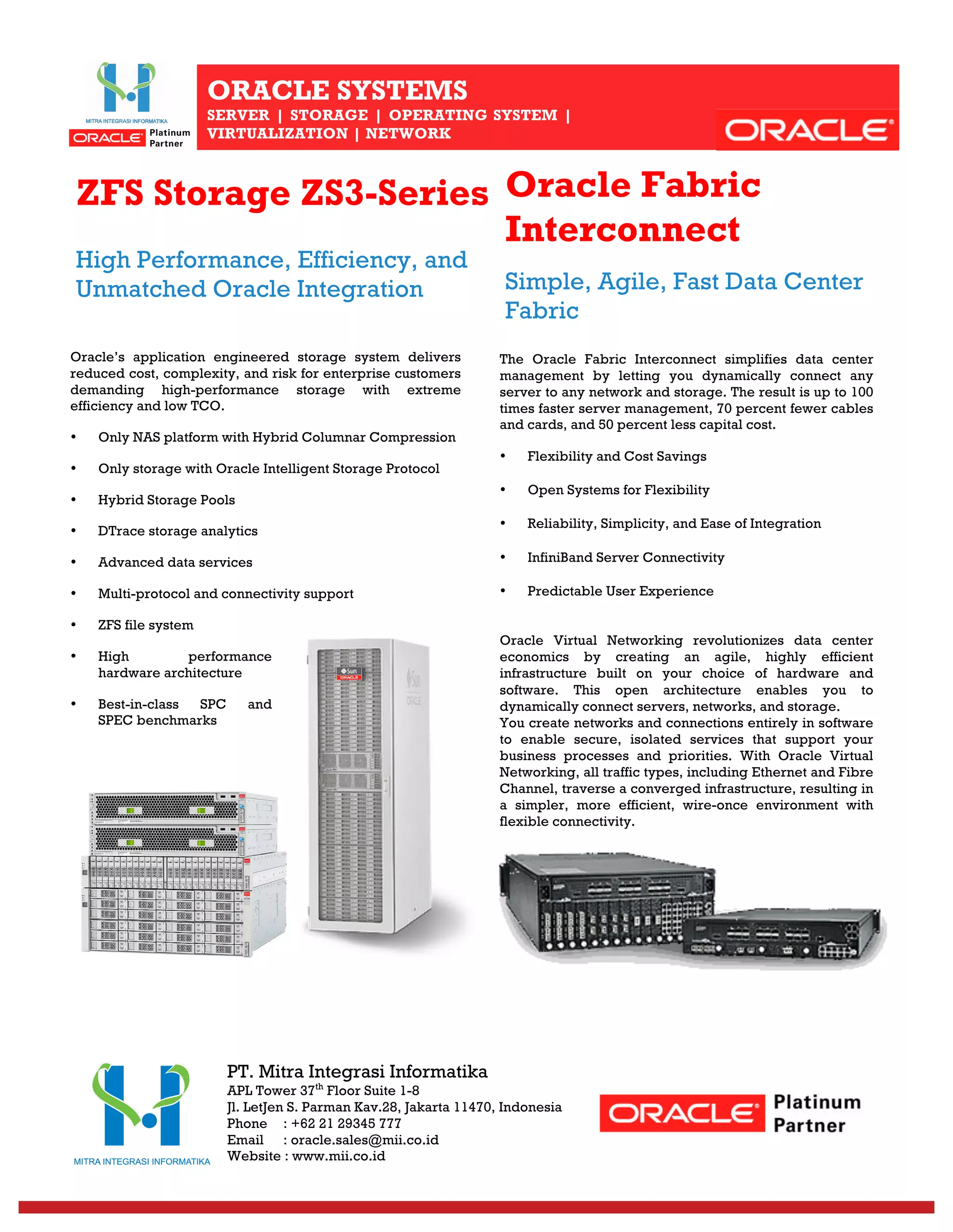 PT. Mitra Integrasi Informatika - Oracle System | PDF