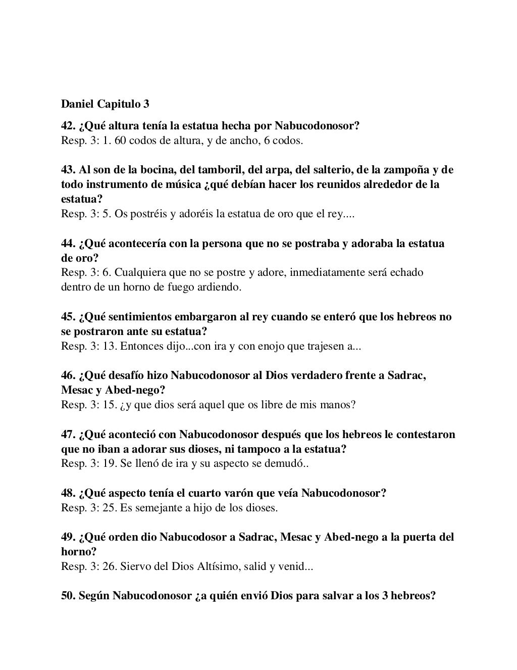 Más de 90 preguntas y respuestas sobre el libro de daniel Más de 90 preguntas y respuestas sobre el libro de daniel