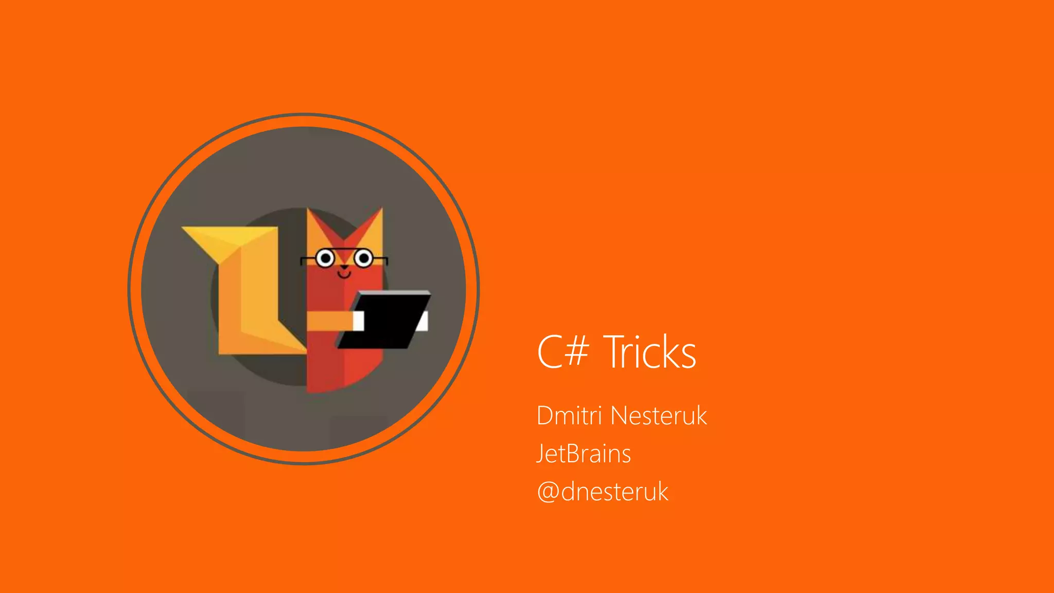 C# Tricks | PPT