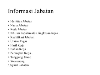 MSDM 2024 Anjab ABK Mengacu Permenpan 1 2020 | PDF