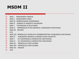 Msdm bab iv pembayaran kinerja dan insentif keuangan | PPT