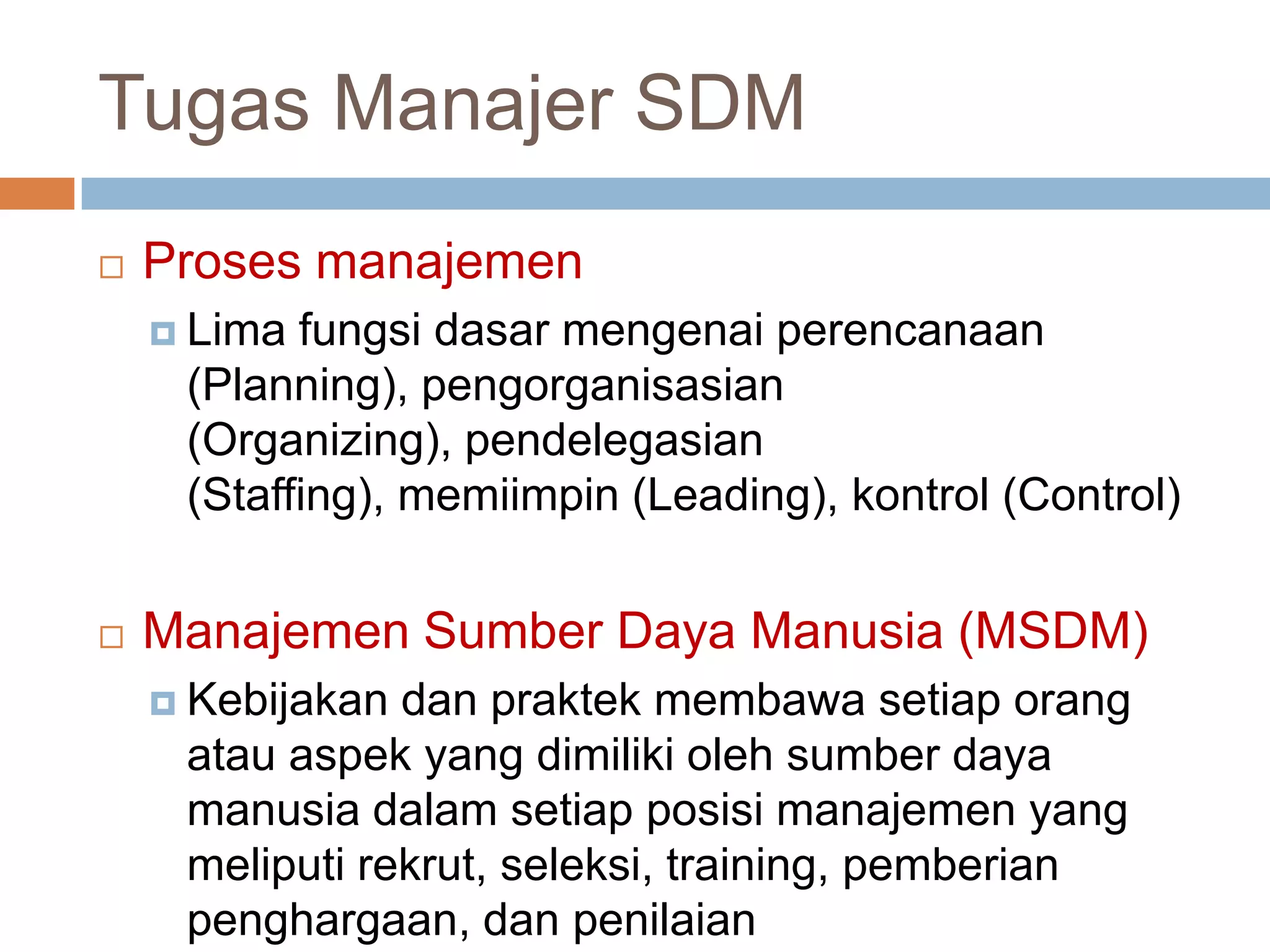 Msdm dessler chapter 1 | PPTX