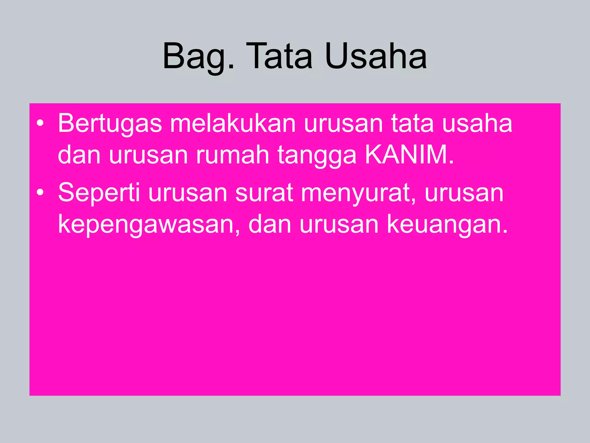 Msdm kantor imigrasi kelas 1 khusus jaksel | PPTX