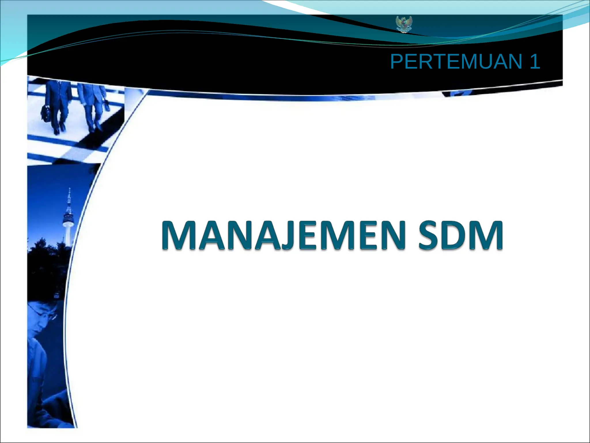 MSDM pertemuan 1, manajemen sdm peran dan fungsinya | PPTX