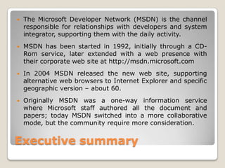 Msdn Mini Digital Marketing Plan | PPT