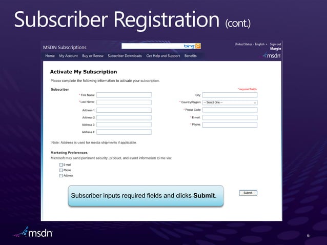 Msdn Benefits and Overview | PPT