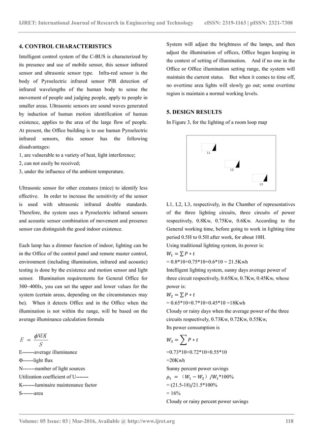 Msd office building design of intelligent lighting system | PDF