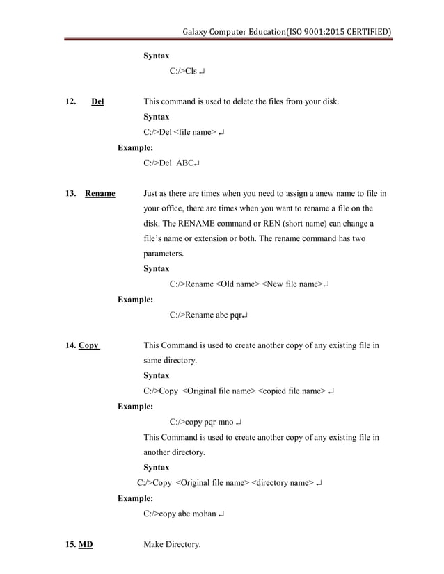 Ms dos full explanation | PDF