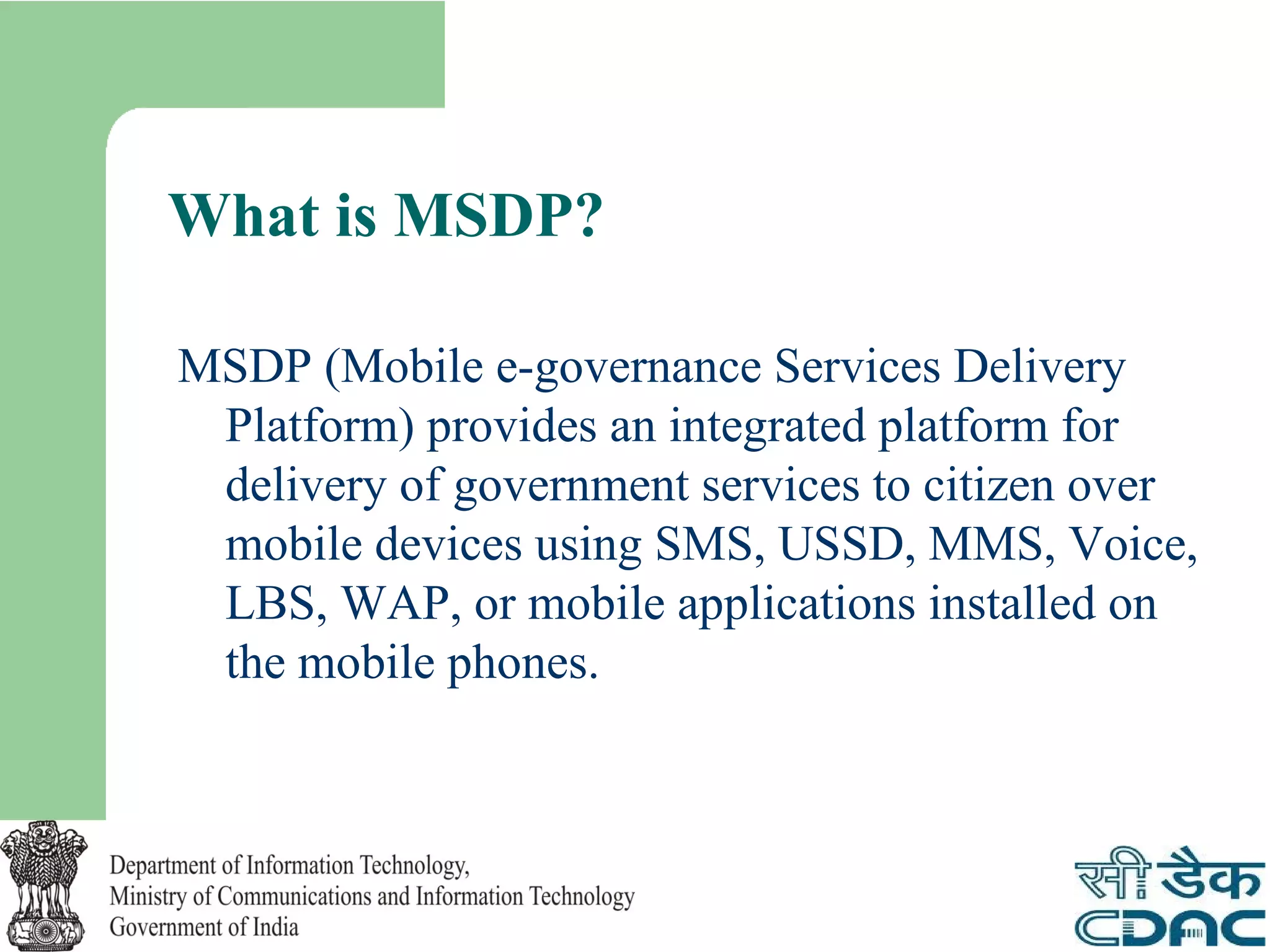 Mobile Governance | PPT