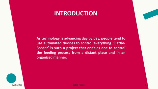 Cattle-Feeder | PPTX | Technology & Computing