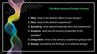 Multi Sensorial Design in Retail. Prospect | PPT