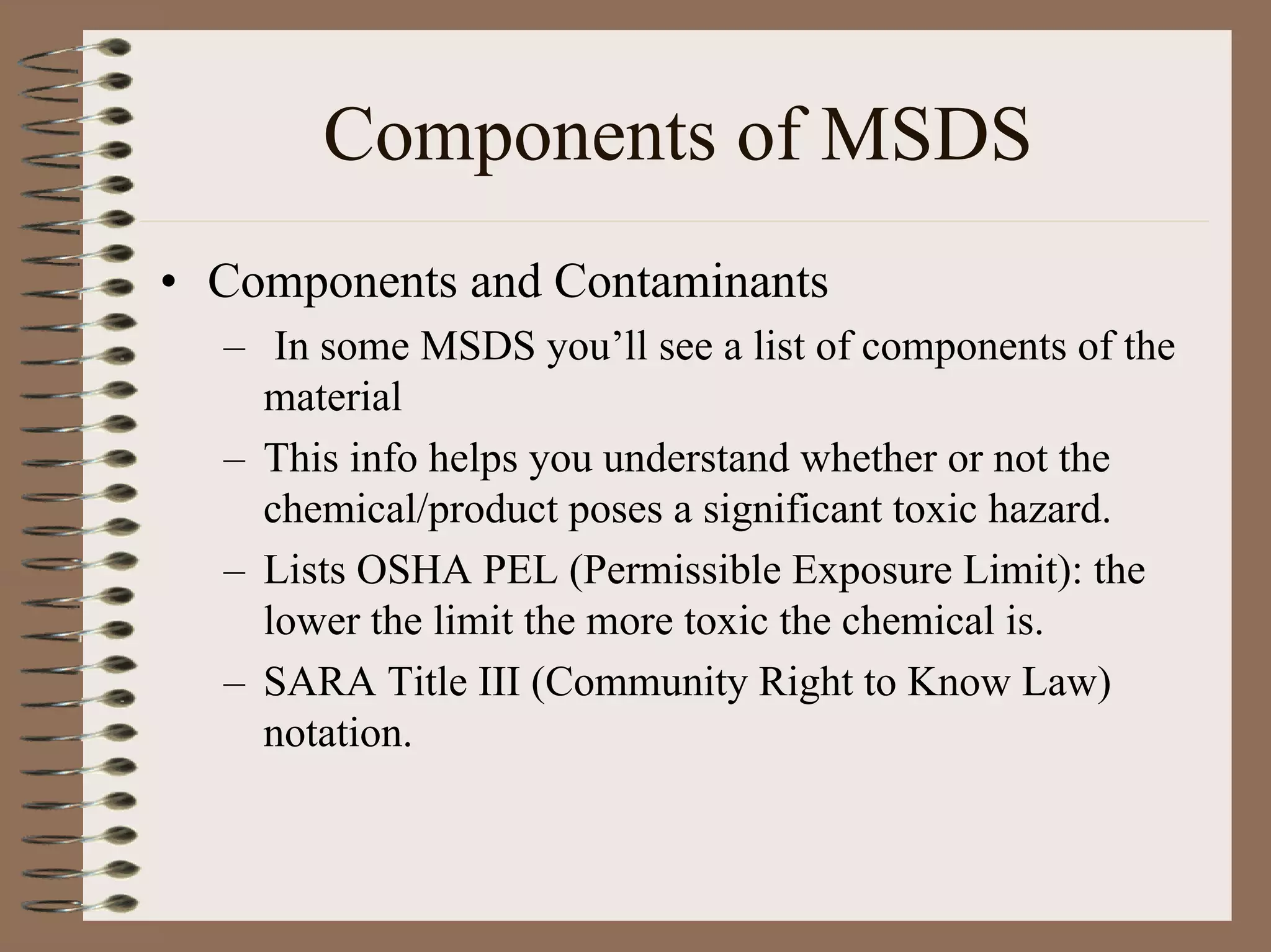 Msds | PDF