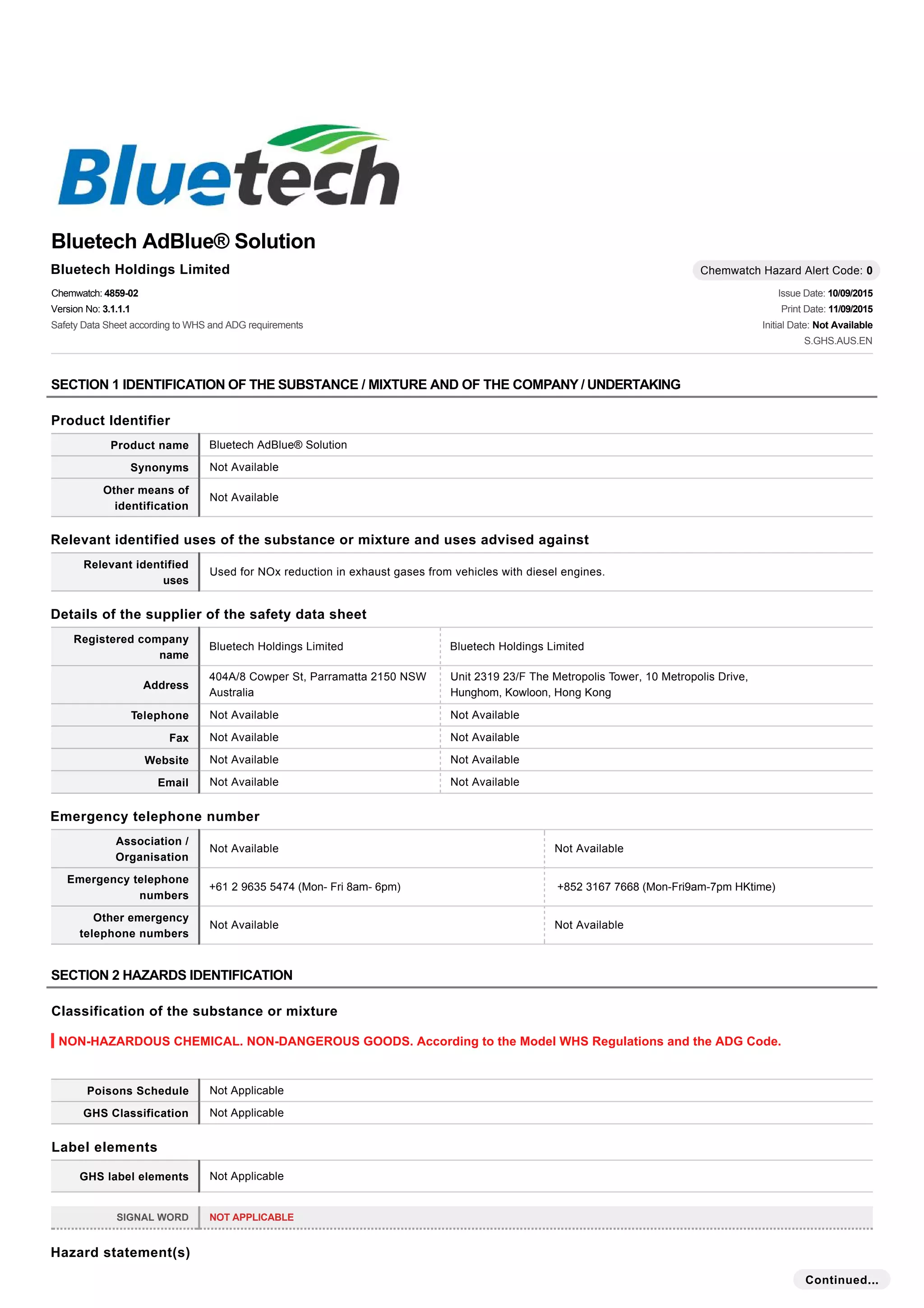 Msds | PDF