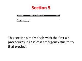MSDS | Material Safety Data Sheet | Gaurav Singh Rajput | PDF