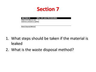 MSDS | Material Safety Data Sheet | Gaurav Singh Rajput | PDF