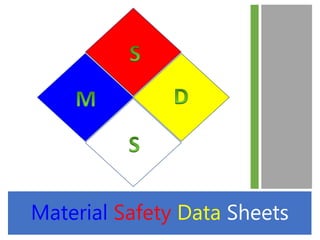 Pengenalan mengenai MSDS di lingkungan kerja | PPT