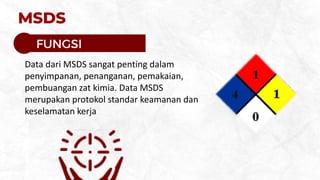 material safety data sheet for manufacture dan LDKB | PPSX