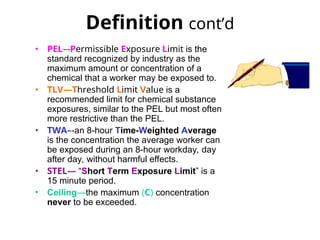 msds for chemical safety on workplace ppt | PPT