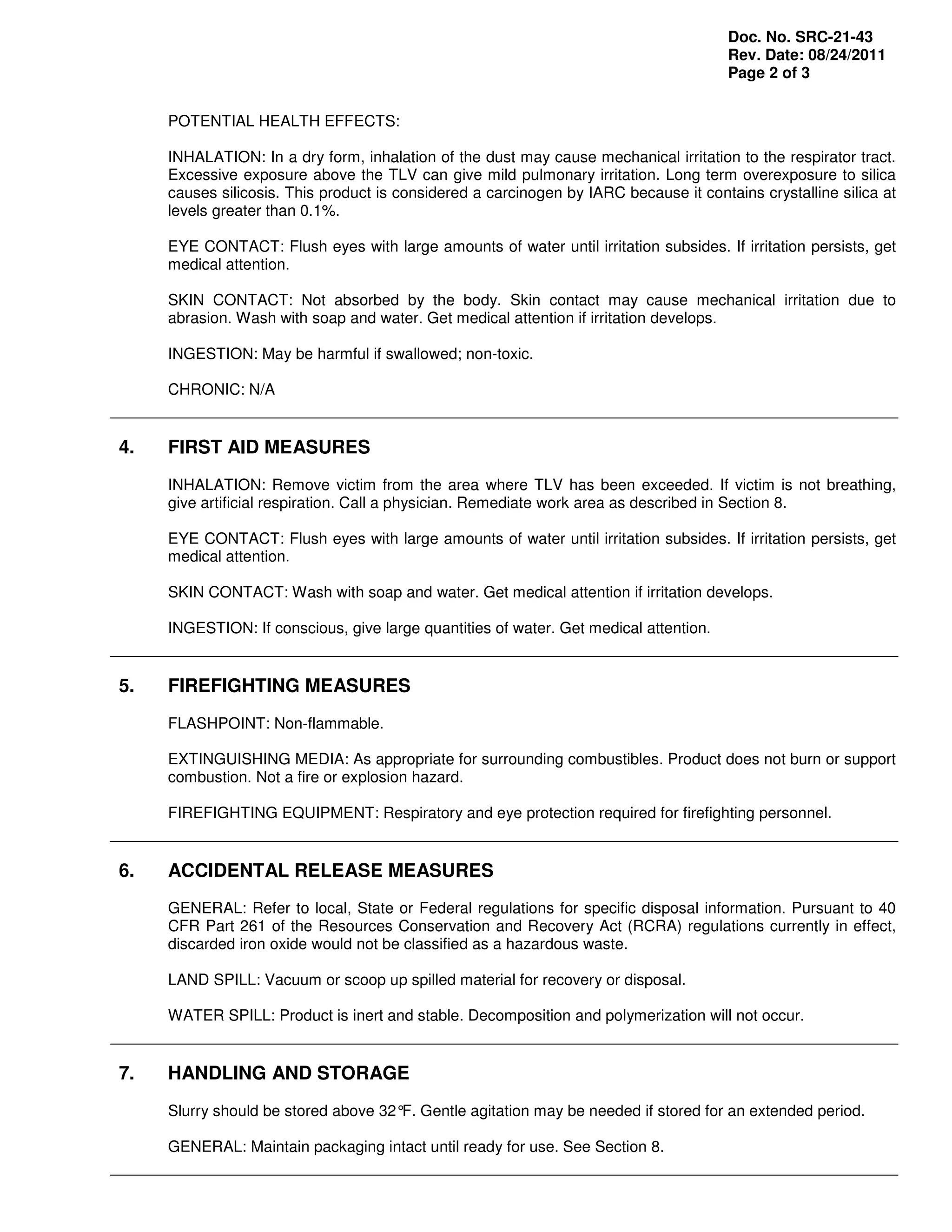 NROchre: MSDS - Dark Walnut & Coffee Brown Mulch Slurry | PDF | First ...