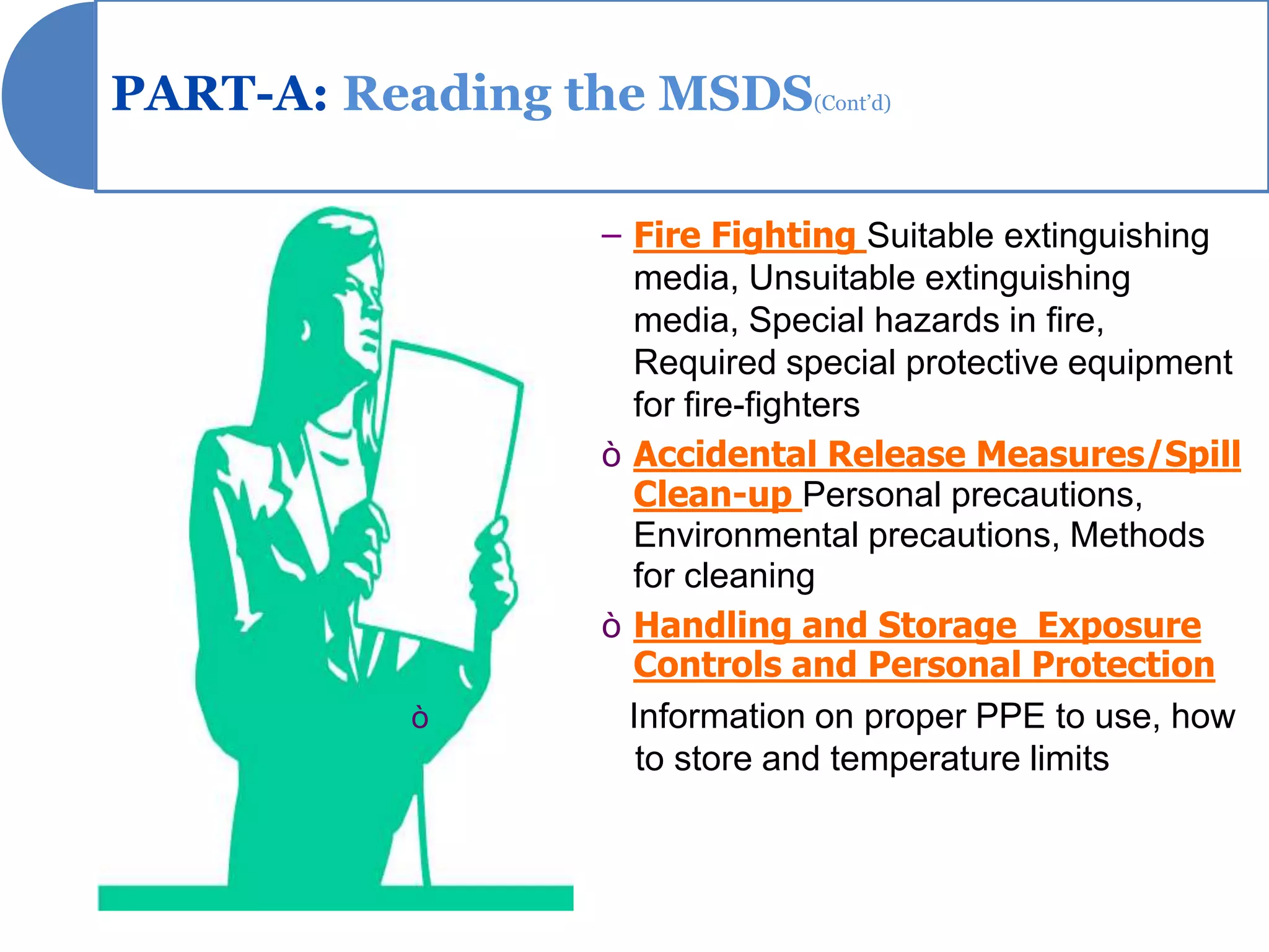 MSDS Presentation | PPSX