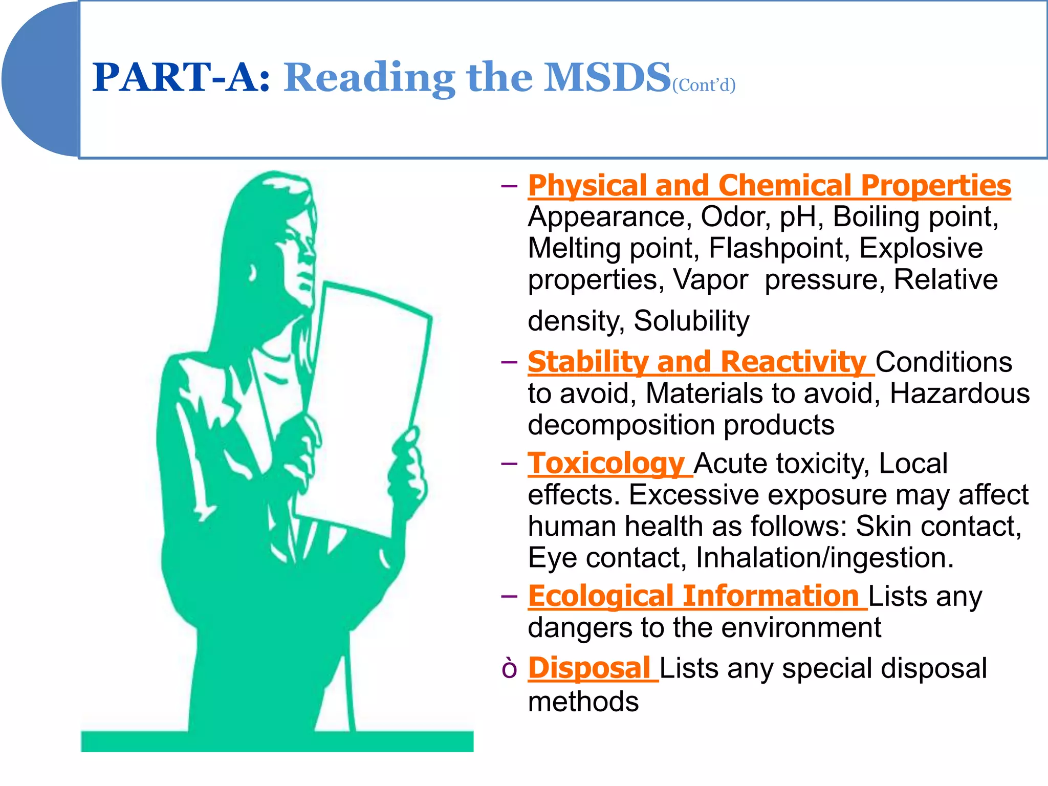 MSDS Presentation | PPSX